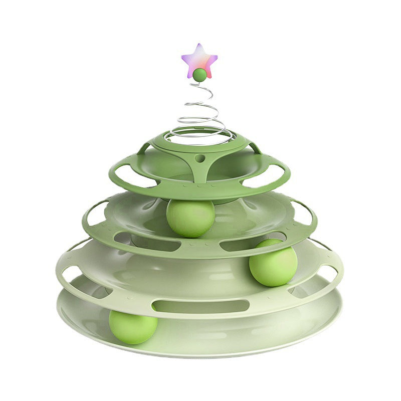 Fluid animal- Four-layer ball turntable | pet products online canada ...