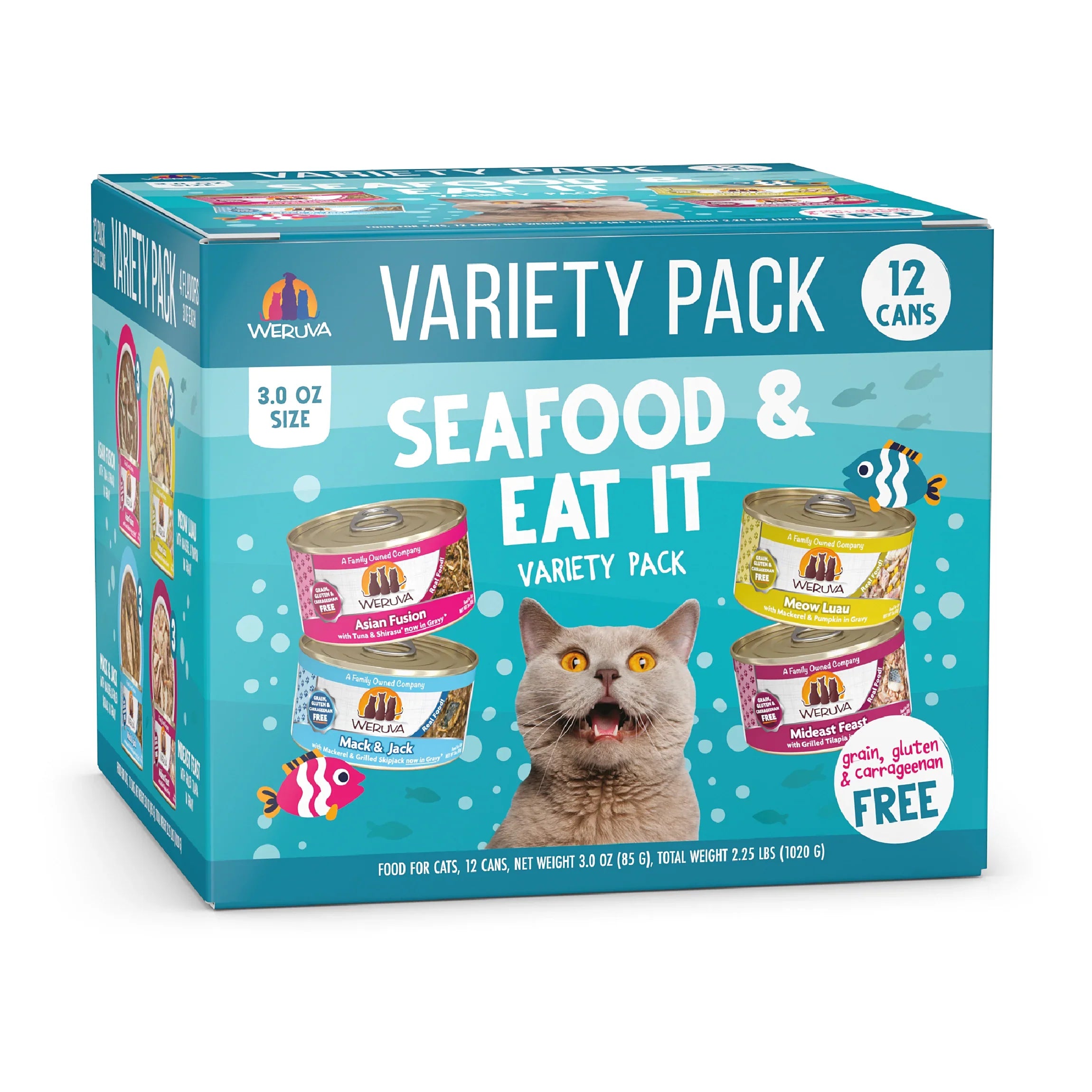 Weruva - Seafood & Eat It! 12*3oz | pet products online canada ...